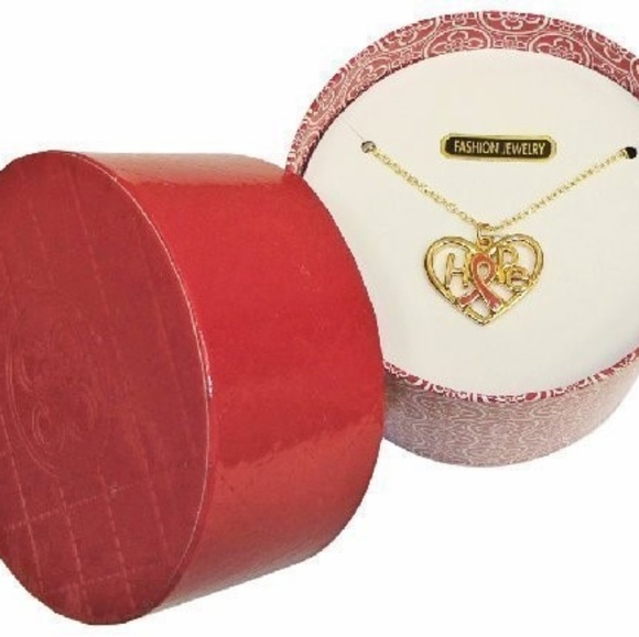 Hallmark | Jewelry | Hallmark Breast Cancer Awareness Necklace | Poshmark